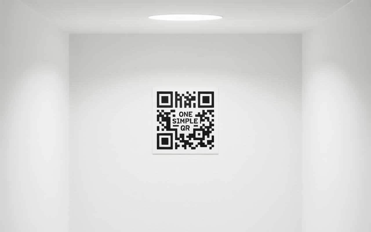 OneSimpleQR | Free Static QR Code Generator – PNG, SVG & PDF